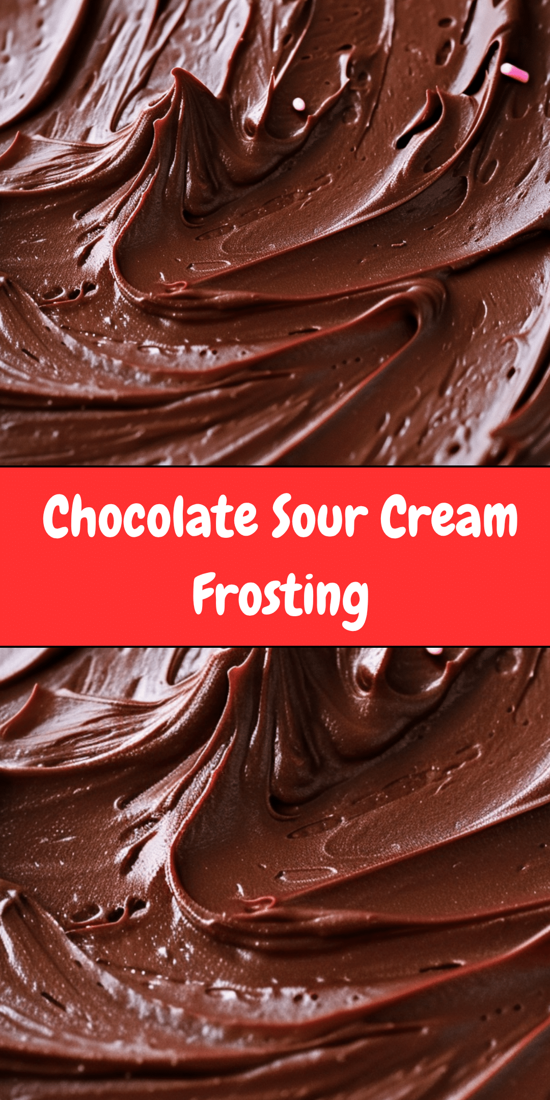 Chocolate Sour Cream Frosting | Cheryl's Cooking