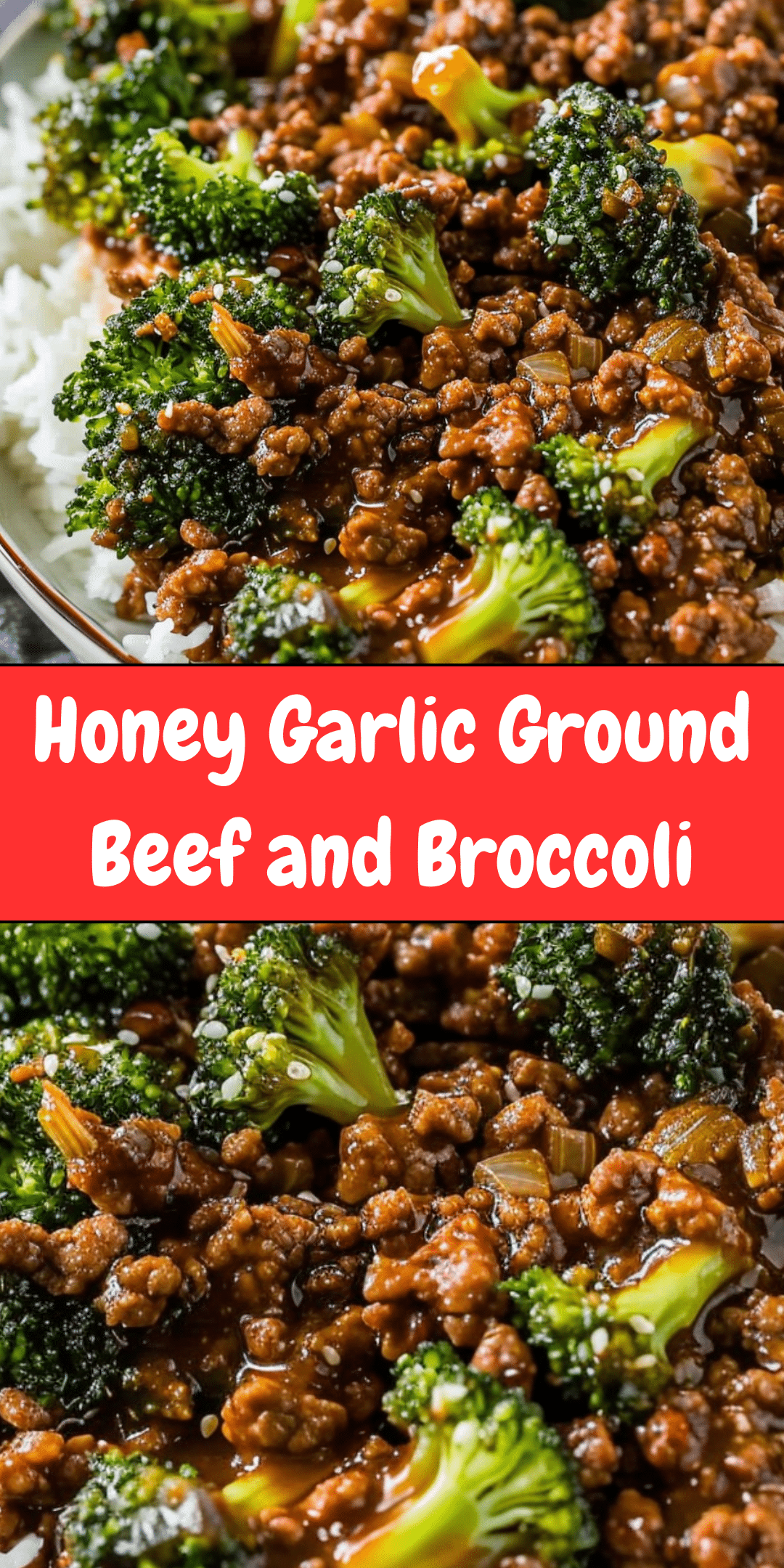 Honey Garlic Ground Beef and Broccoli | Cheryl's Cooking