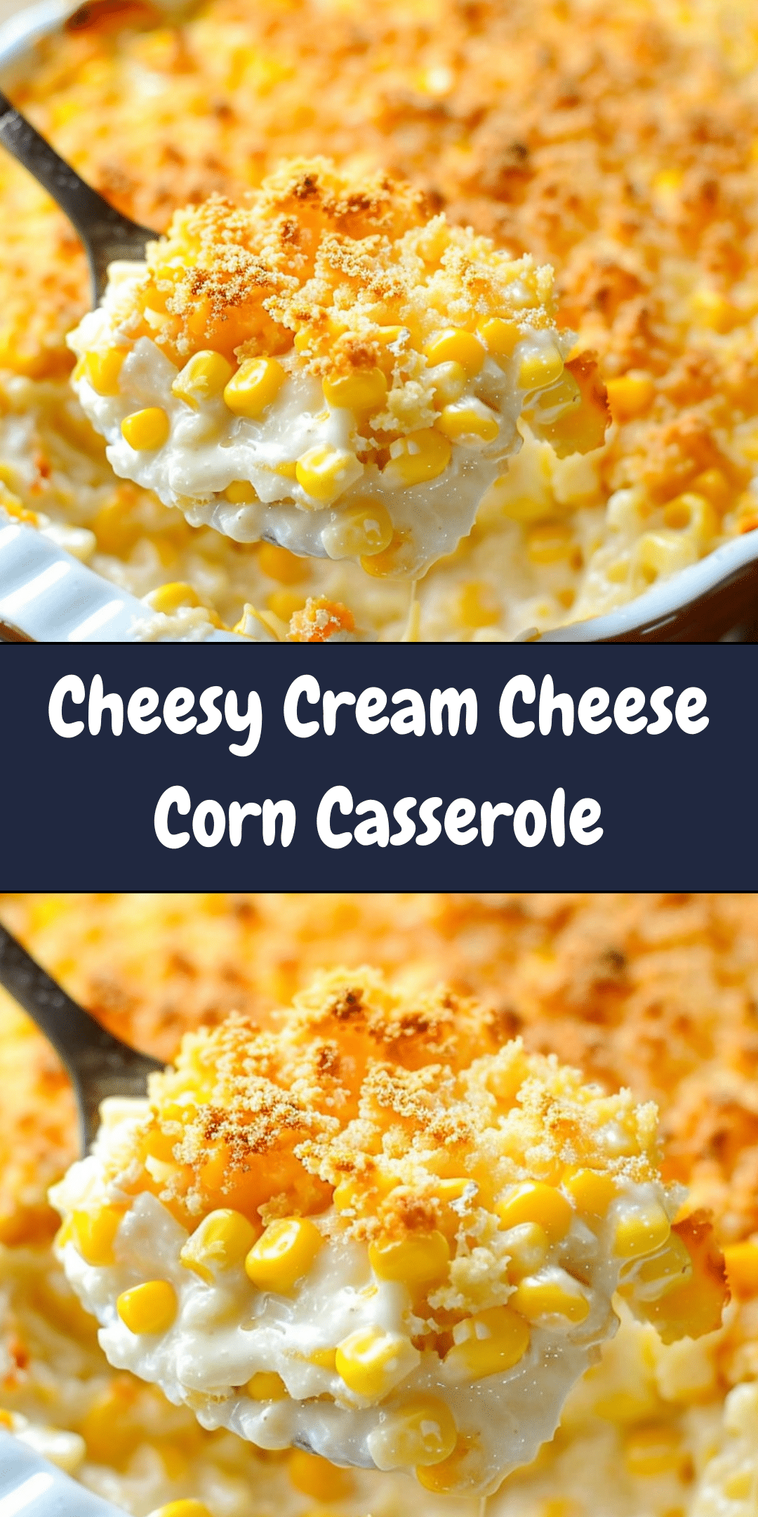 Cheesy Cream Cheese Corn Casserole | Cheryl's Cooking