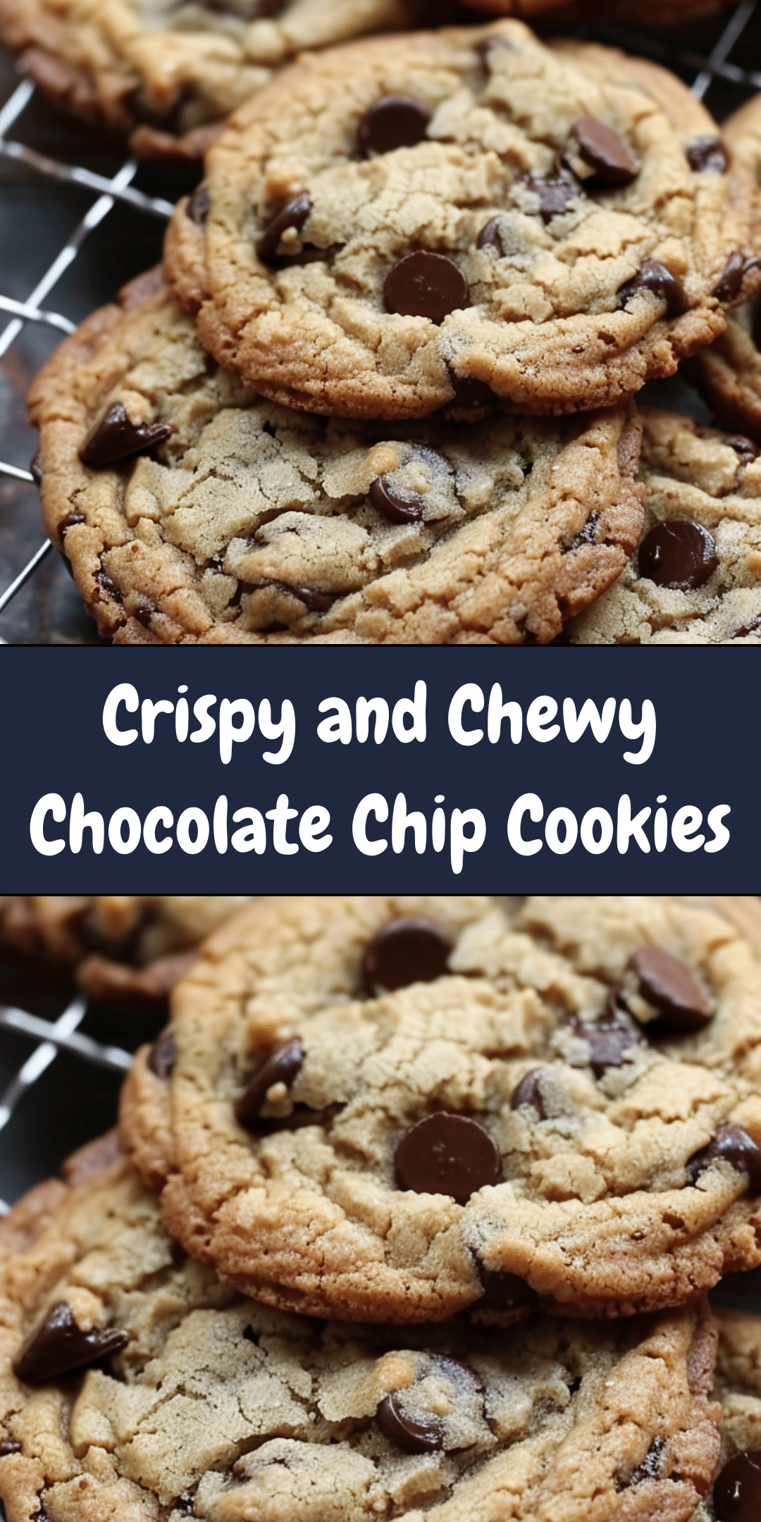 Crispy and Chewy Chocolate Chip Cookies | Cheryl's Cooking