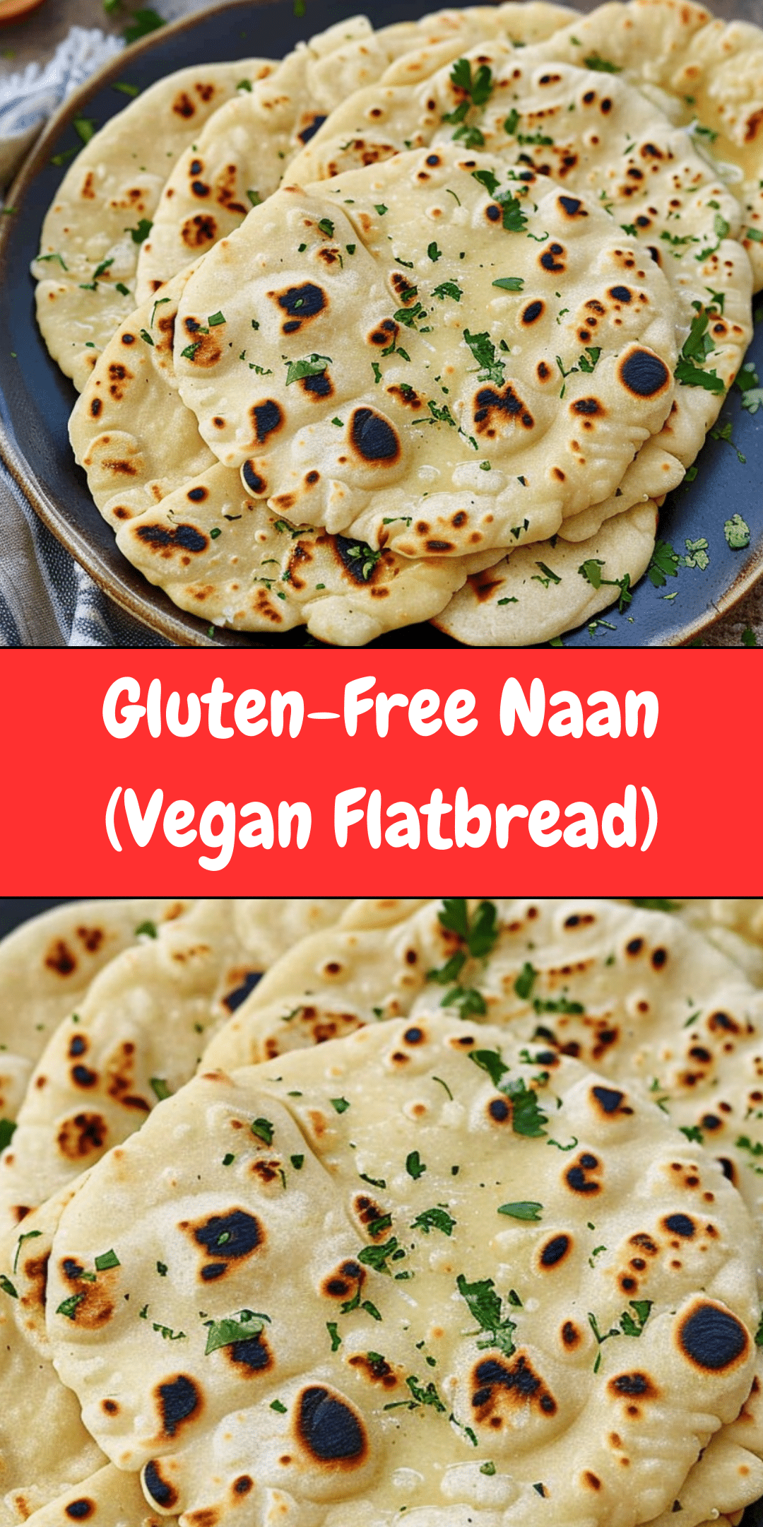 Gluten-Free Naan (Vegan Flatbread) | Cheryl's Cooking