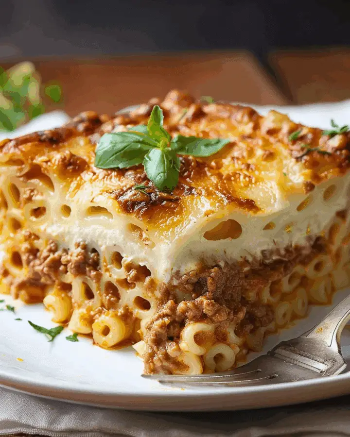 Greek Pastitsio | Cheryl's Cooking