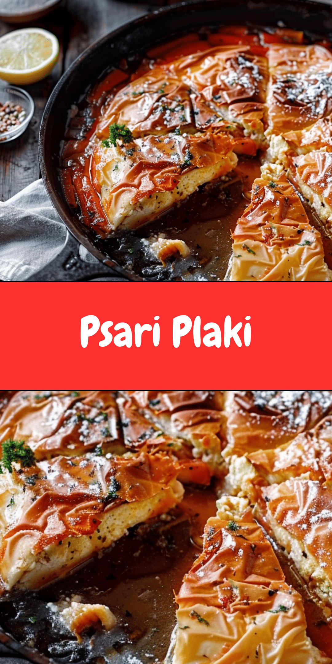 Psari Plaki | Cheryl's Cooking