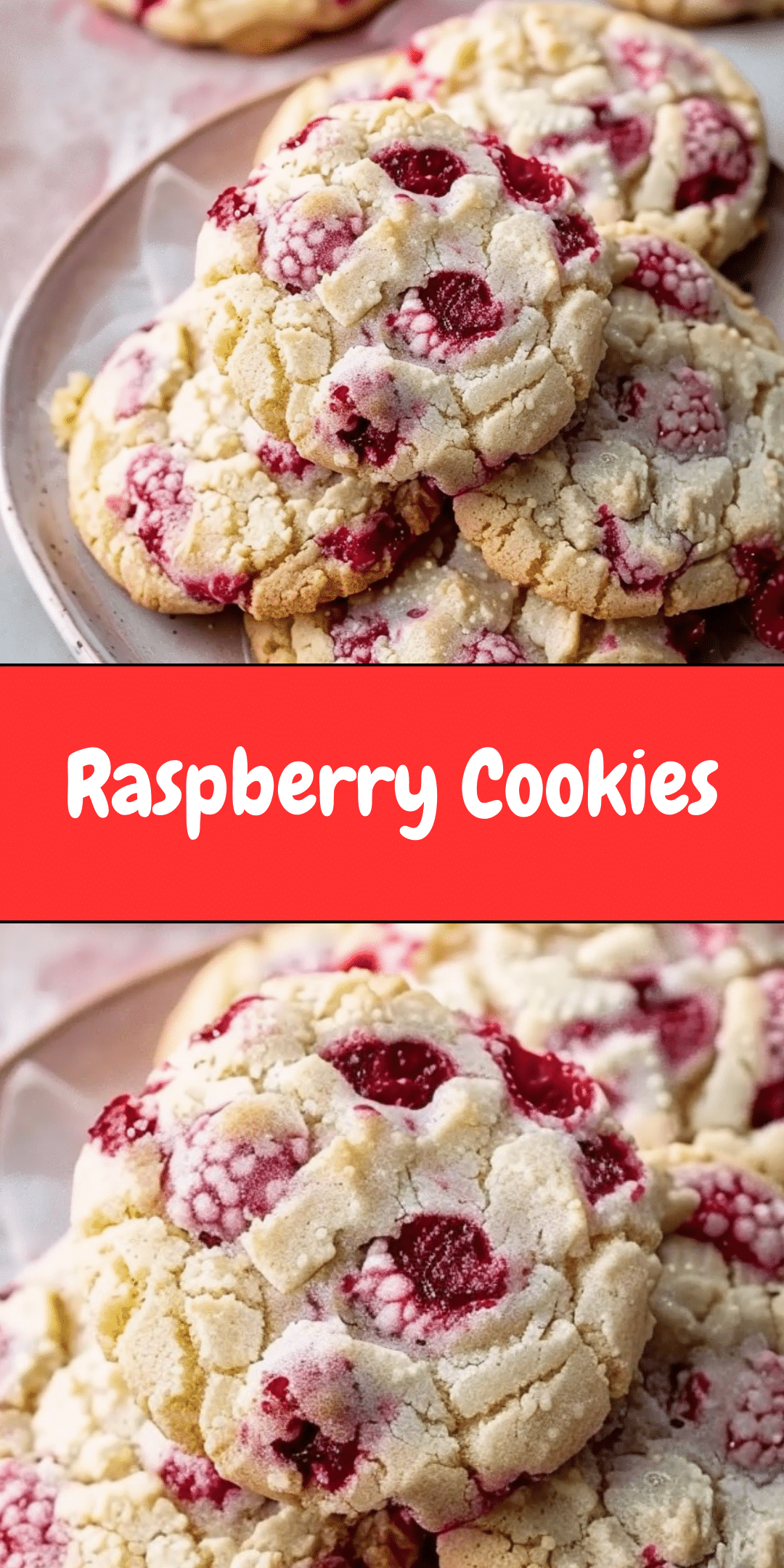 Raspberry Cookies | Cheryl's Cooking