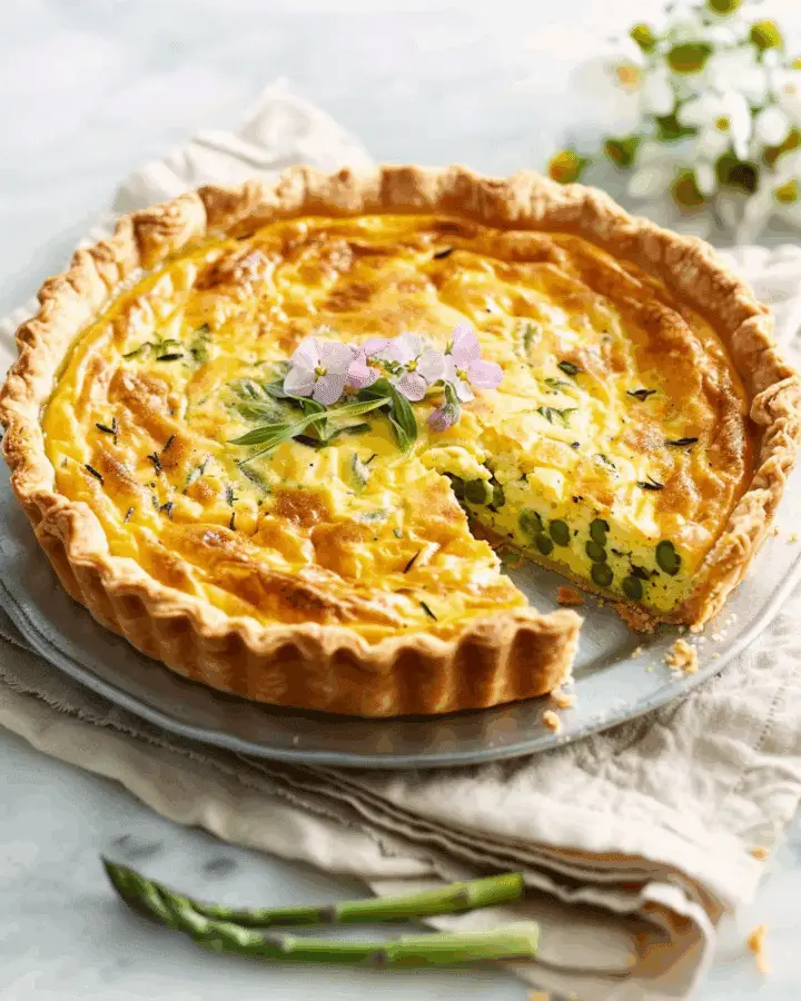 Spring Quiche | Cheryl's Cooking