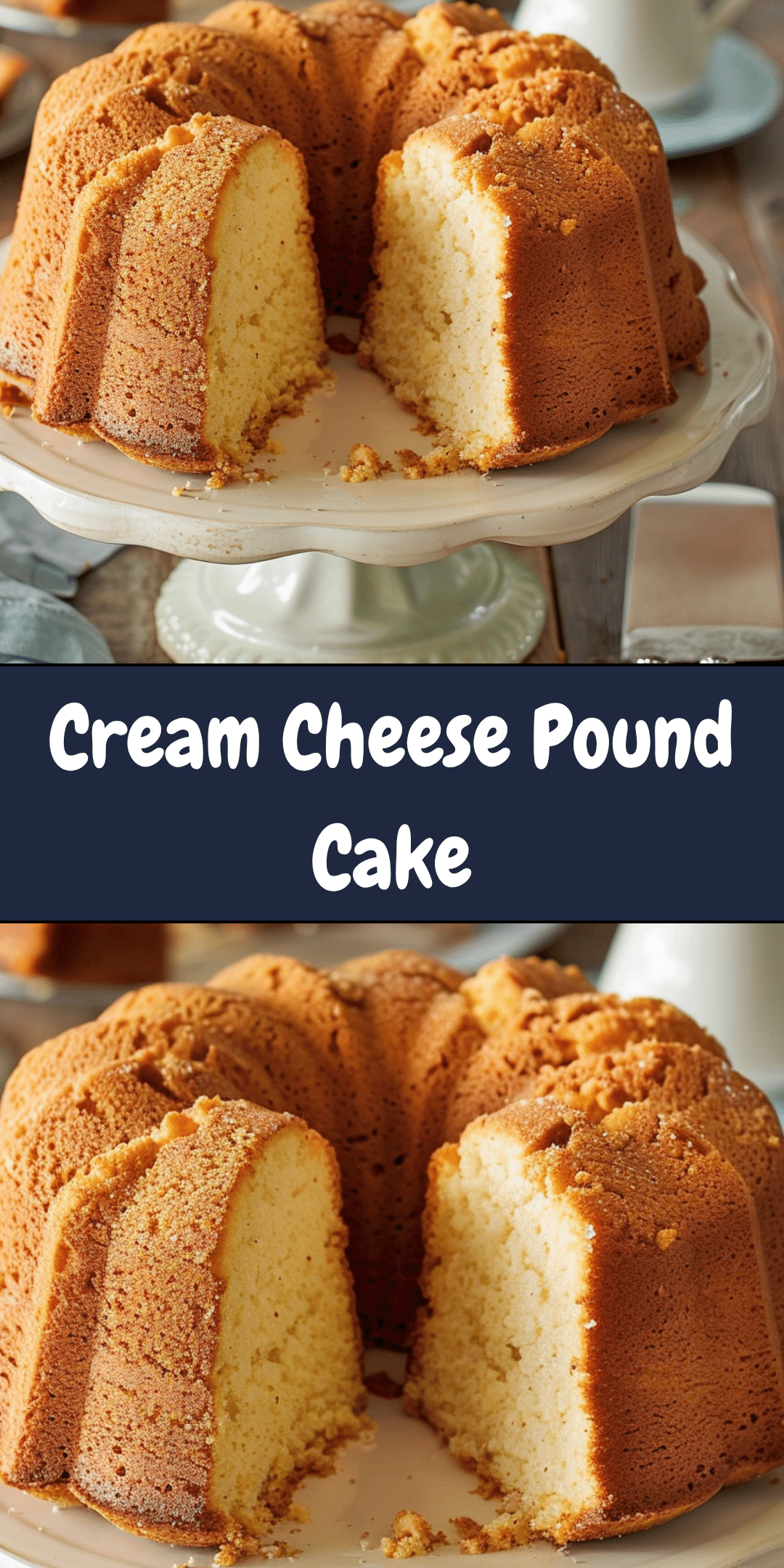 Cream Cheese Pound Cake | Cheryl's Cooking