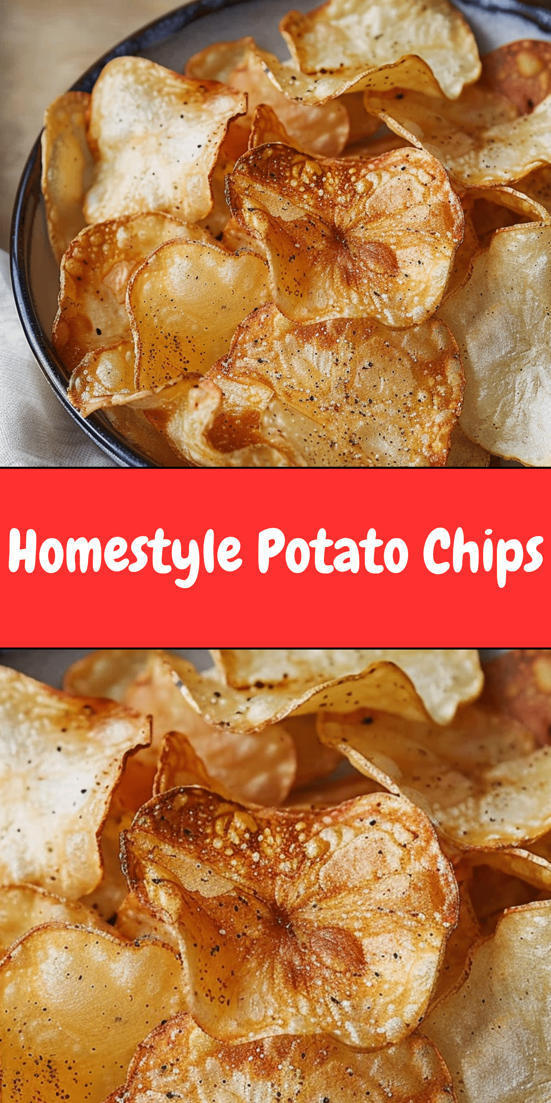 Homestyle Potato Chips | Cheryl's Cooking