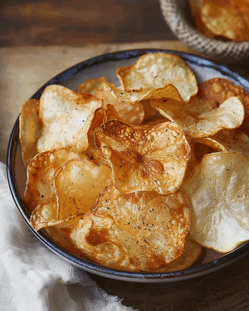 Homestyle Potato Chips | Cheryl's Cooking