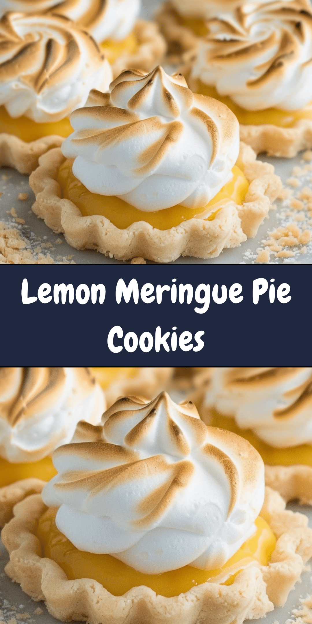 Lemon Meringue Pie Cookies | Cheryl's Cooking