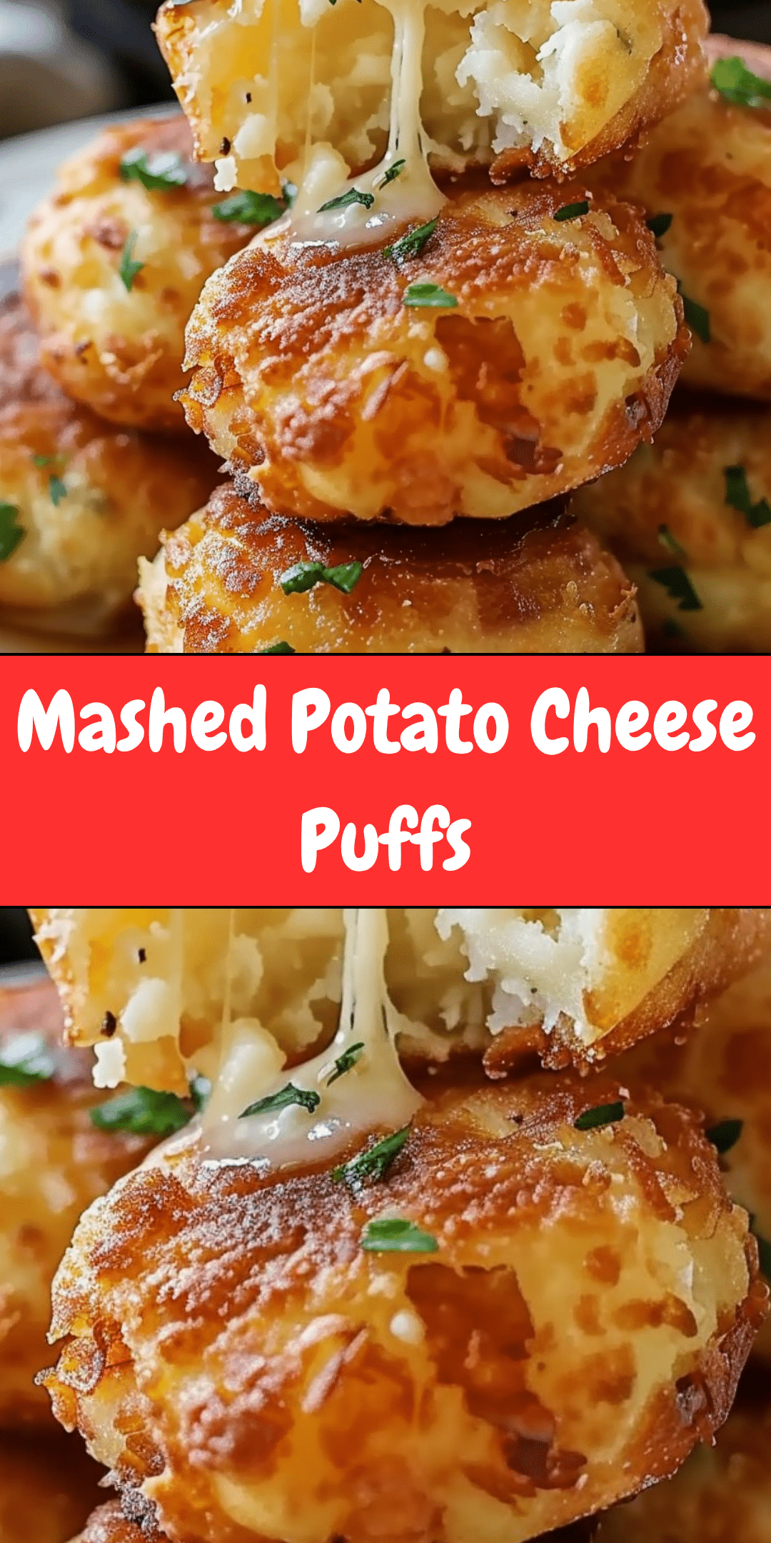 Mashed Potato Cheese Puffs | Cheryl's Cooking