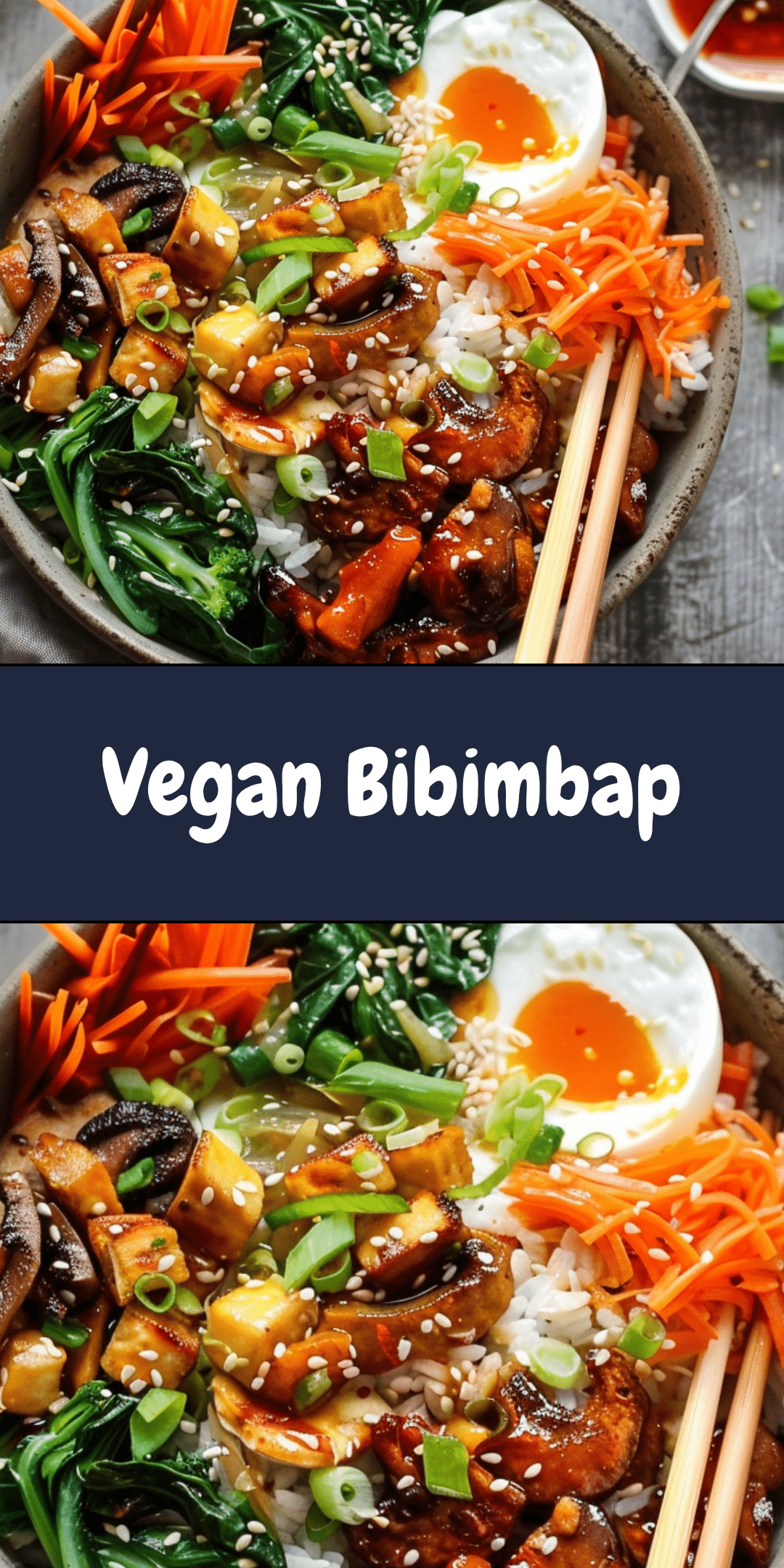 Vegan Bibimbap | Cheryl's Cooking