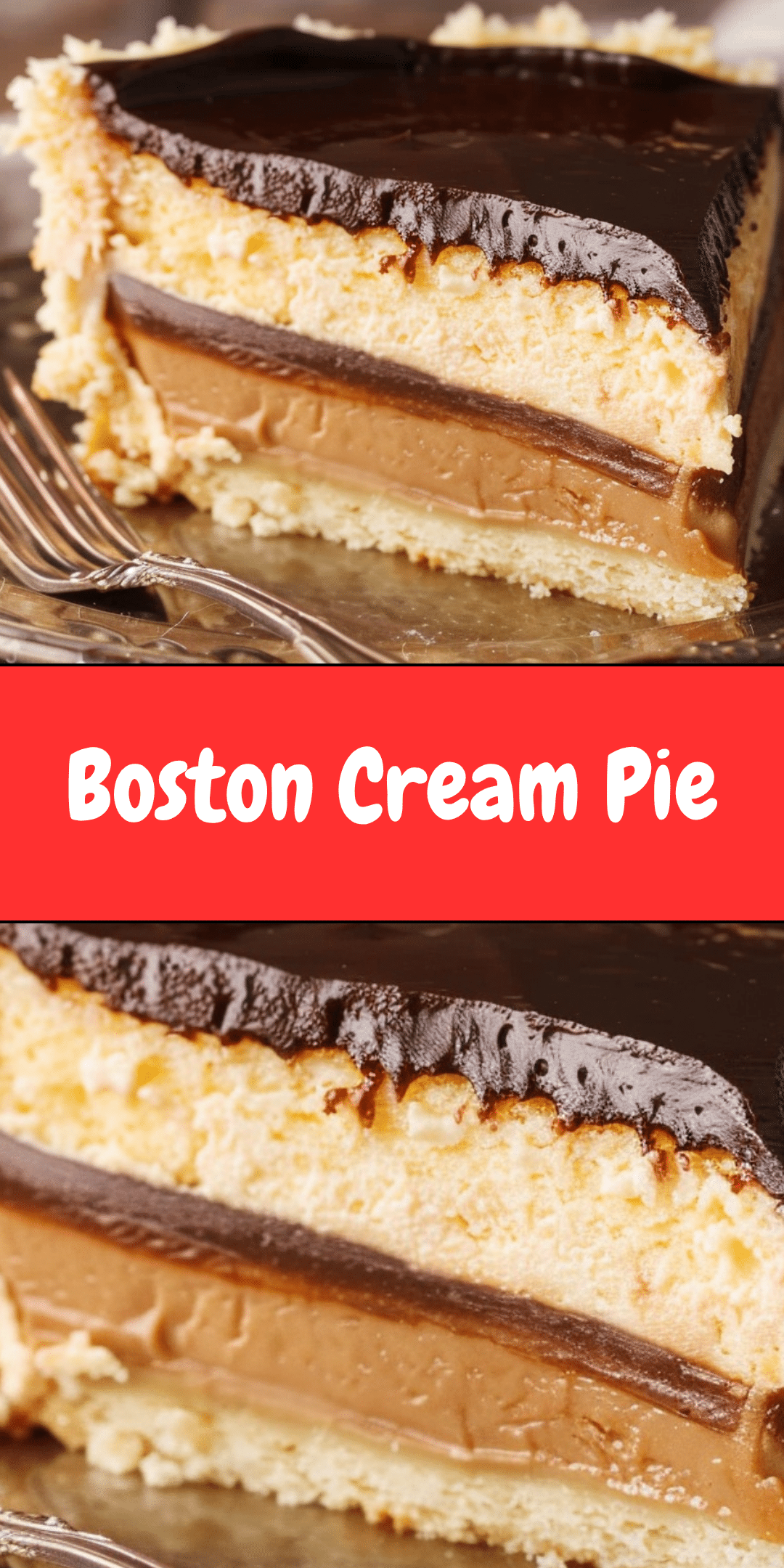 Boston Cream Pie | Cheryl's Cooking