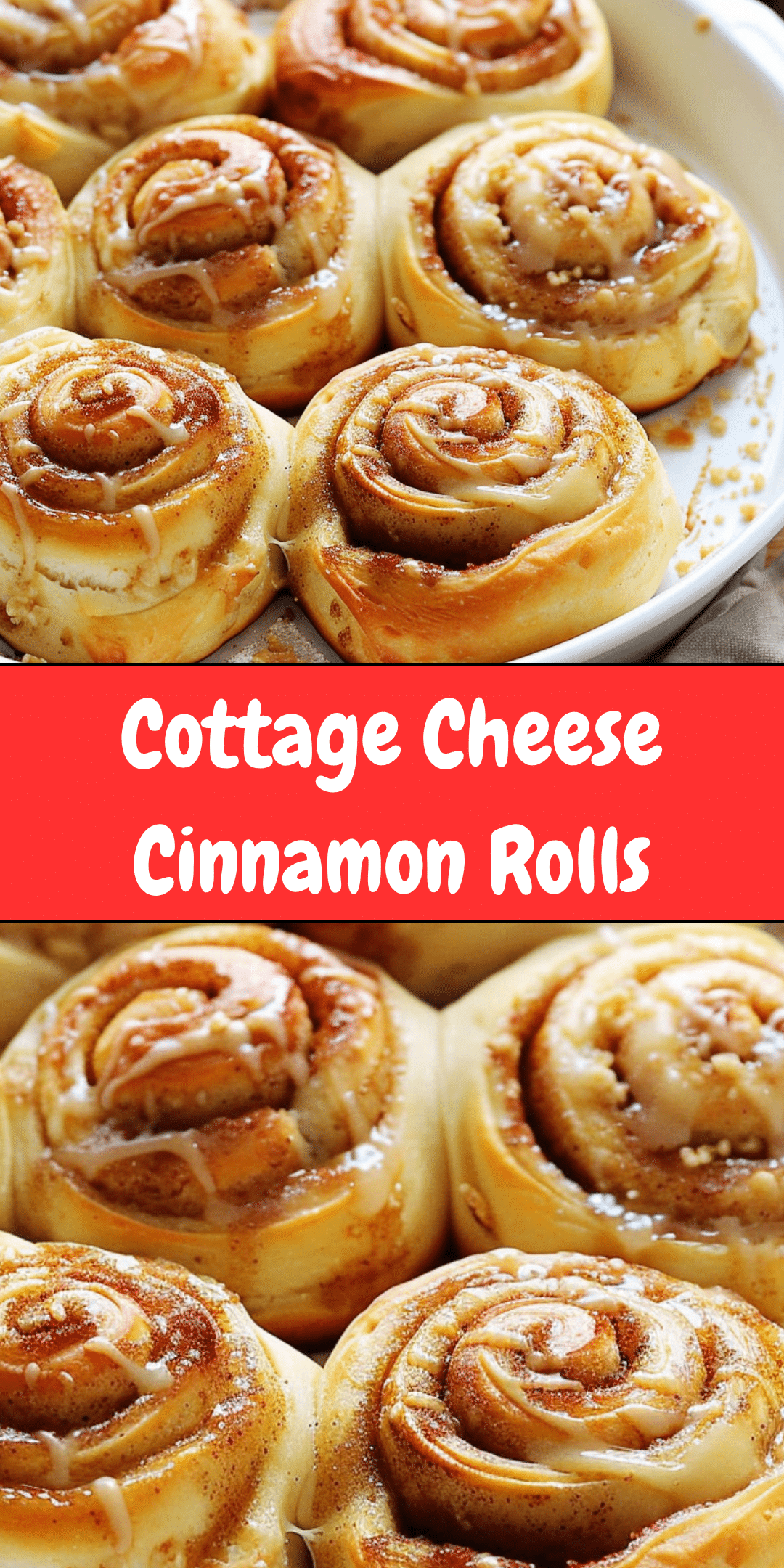 Cottage Cheese Cinnamon Rolls | Cheryl's Cooking