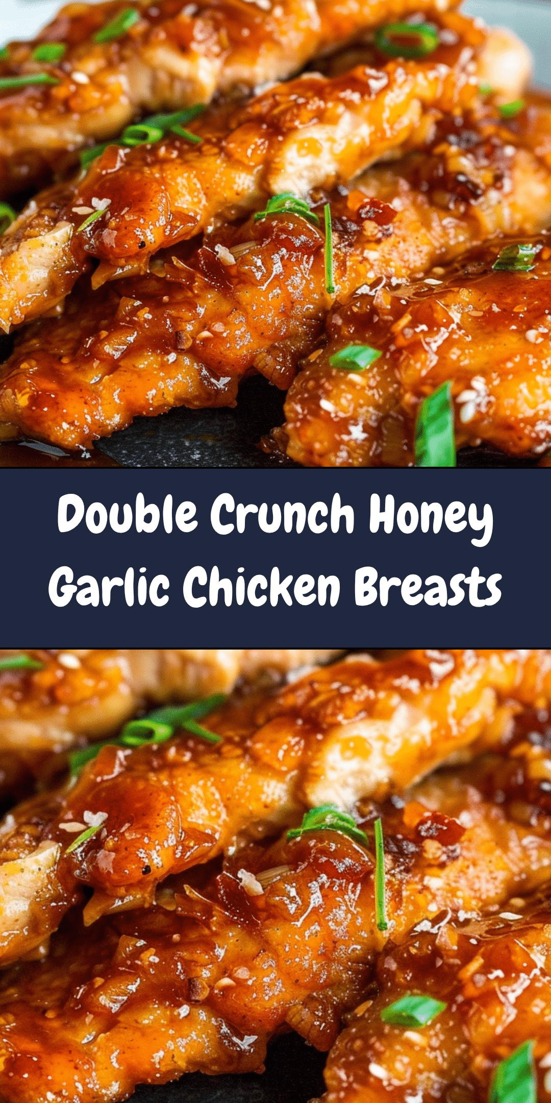 Double Crunch Honey Garlic Chicken Breasts | Cheryl's Cooking