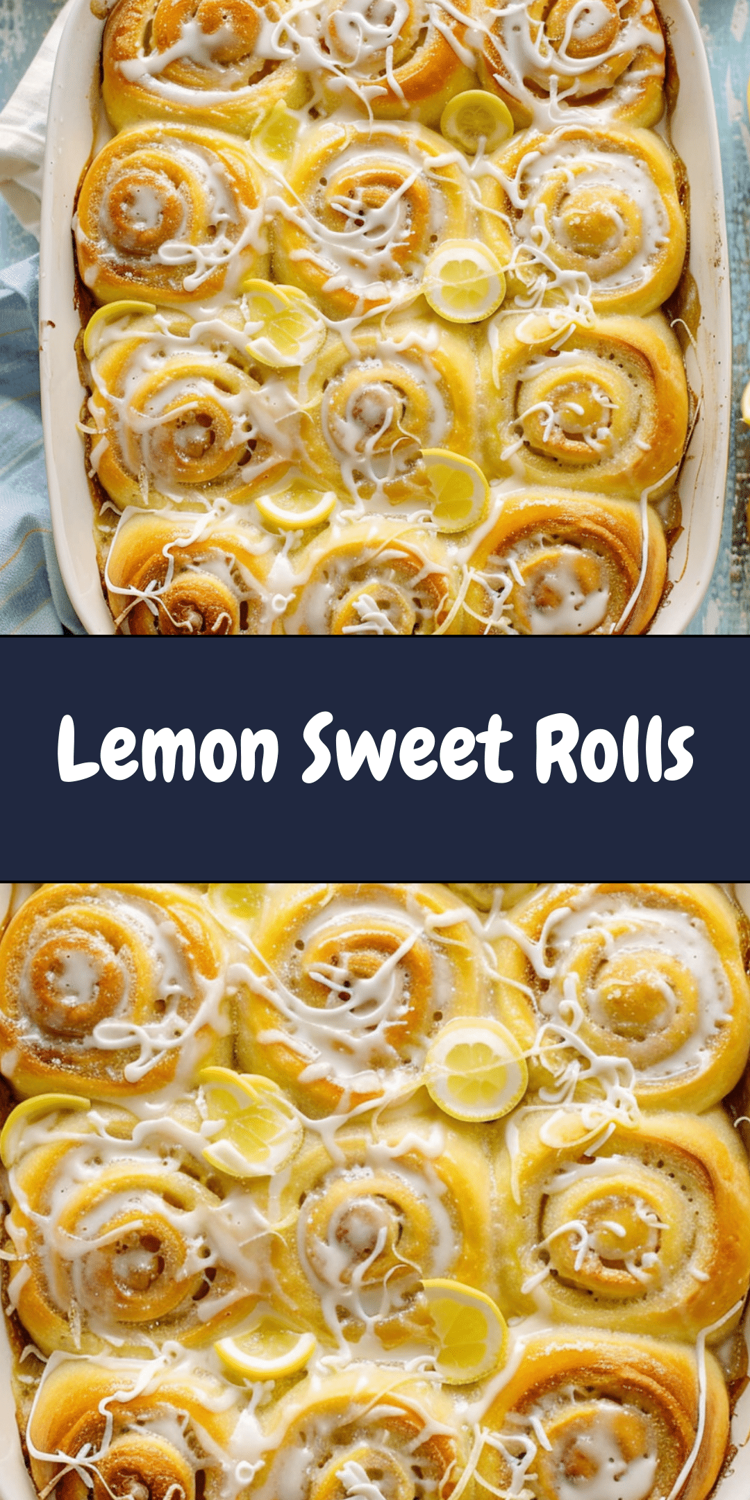 Lemon Sweet Rolls | Cheryl's Cooking