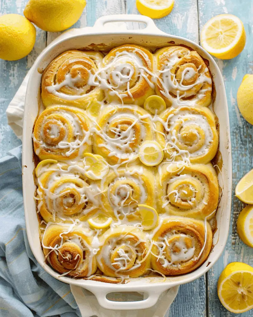 Lemon Sweet Rolls | Cheryl's Cooking