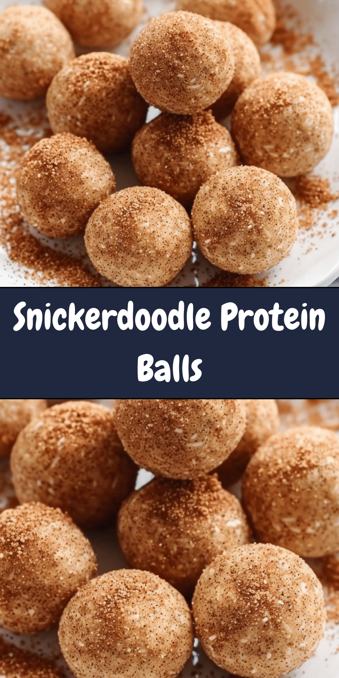 Snickerdoodle Protein Balls | Cheryl's Cooking