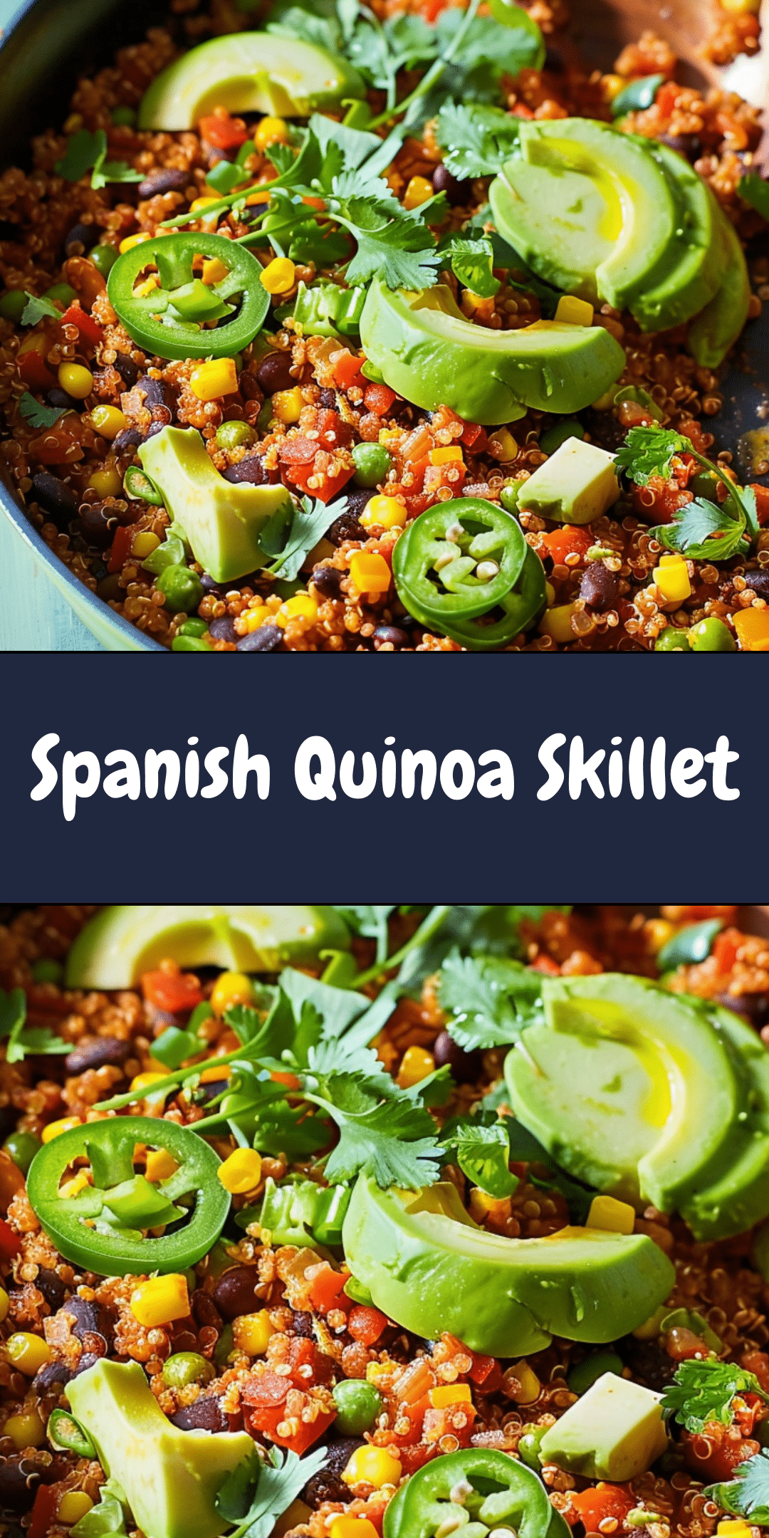 Spanish Quinoa Skillet | Cheryl's Cooking