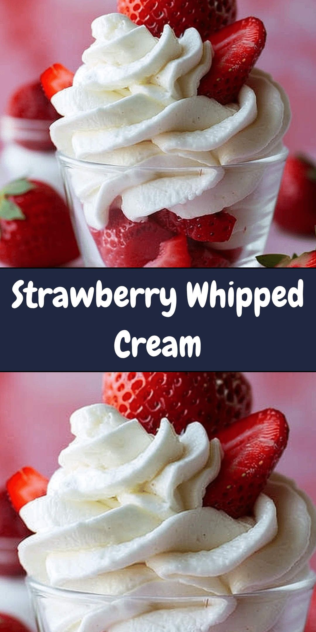 Strawberry Whipped Cream Cheryls Cooking 7021