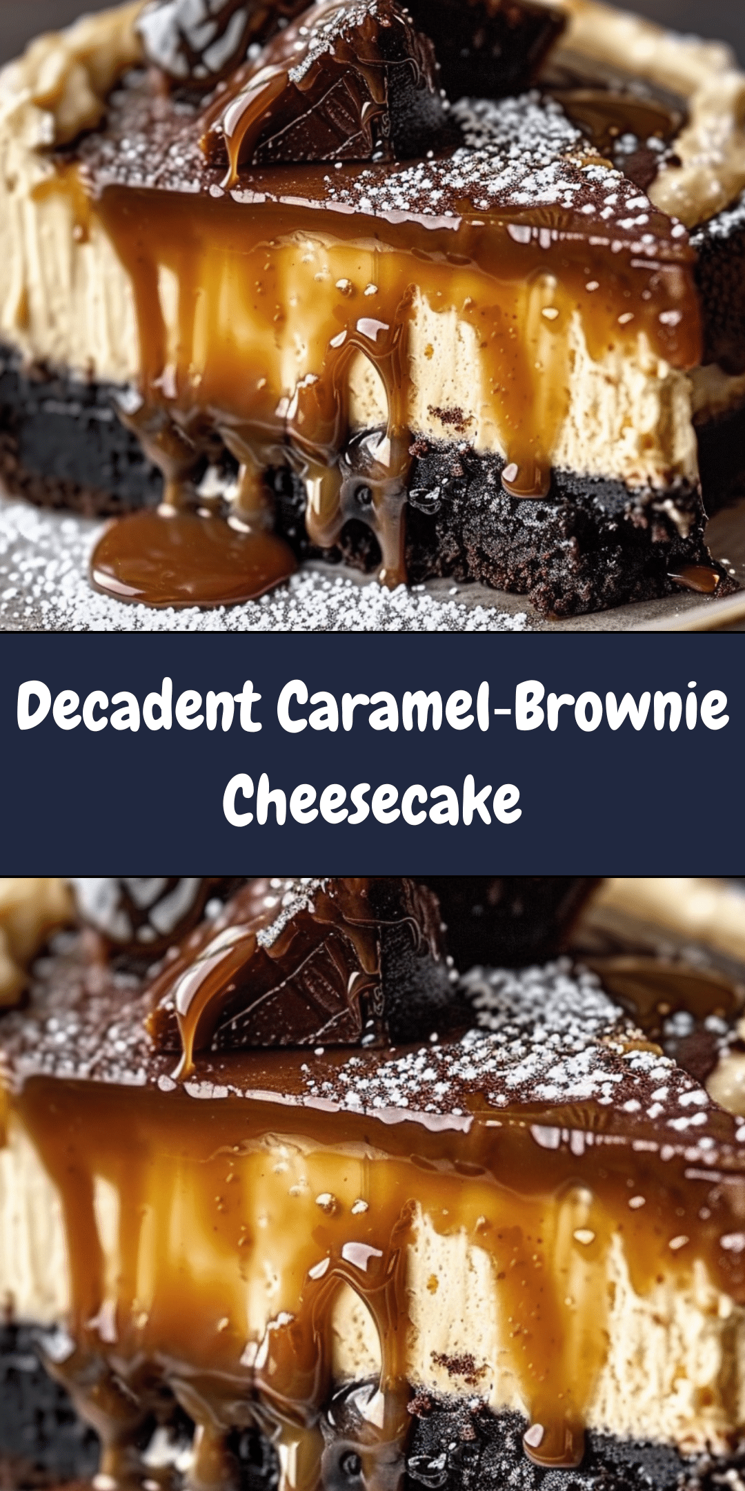 Decadent Caramel‑Brownie Cheesecake | Cheryl's Cooking