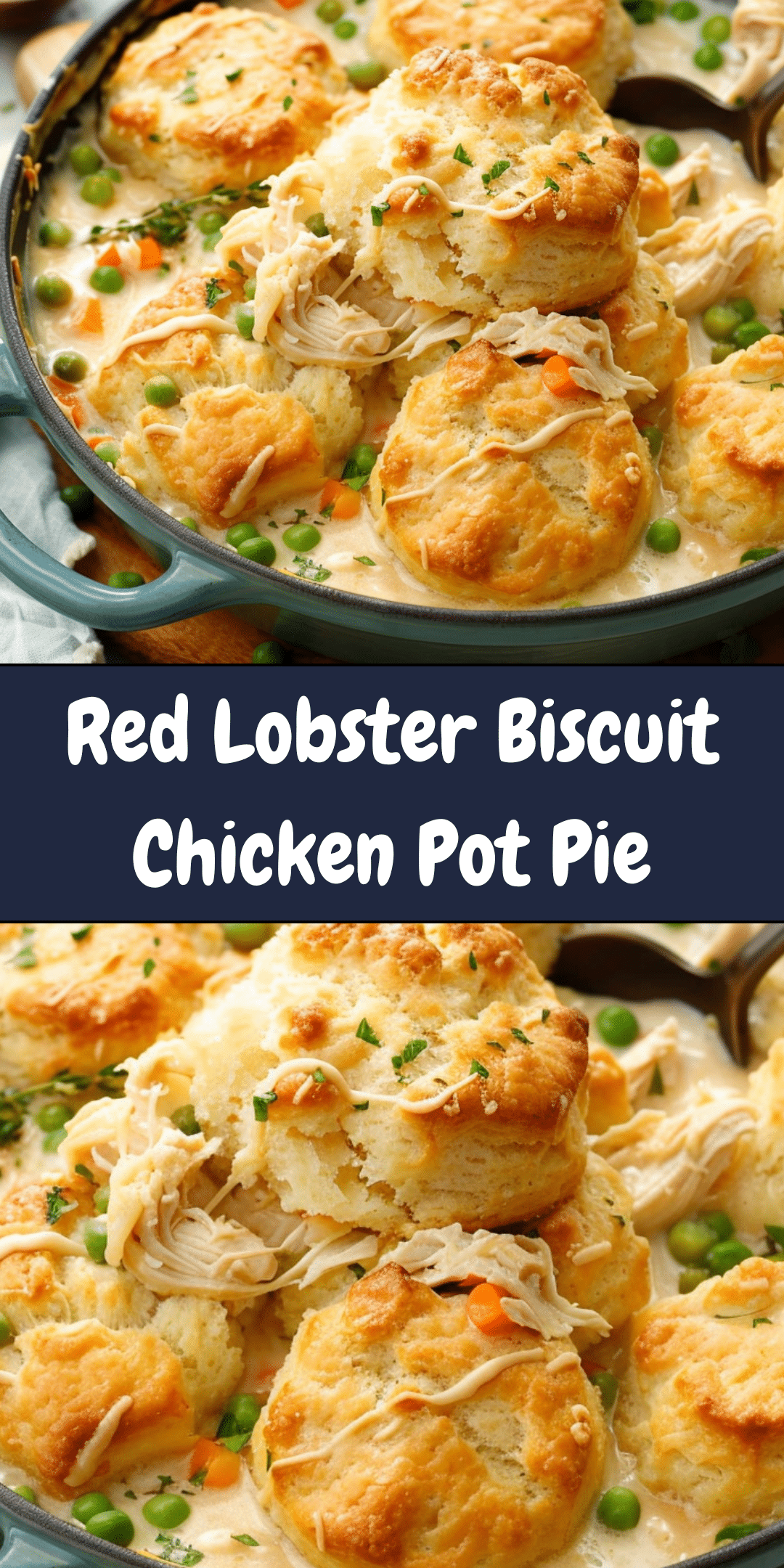 Red Lobster Biscuit Chicken Pot Pie | Cheryl's Cooking