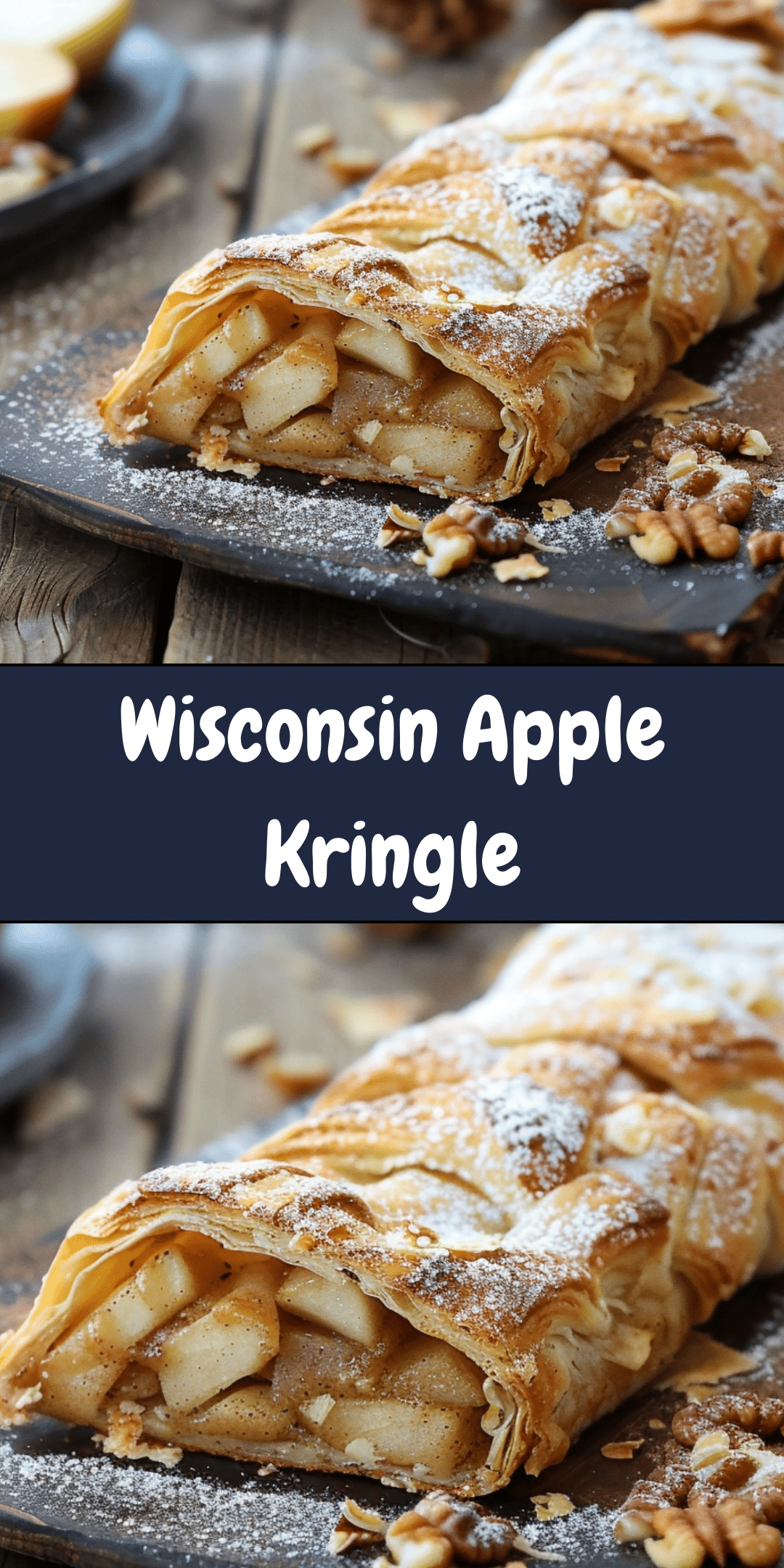 Wisconsin Apple Kringle | Cheryl's Cooking