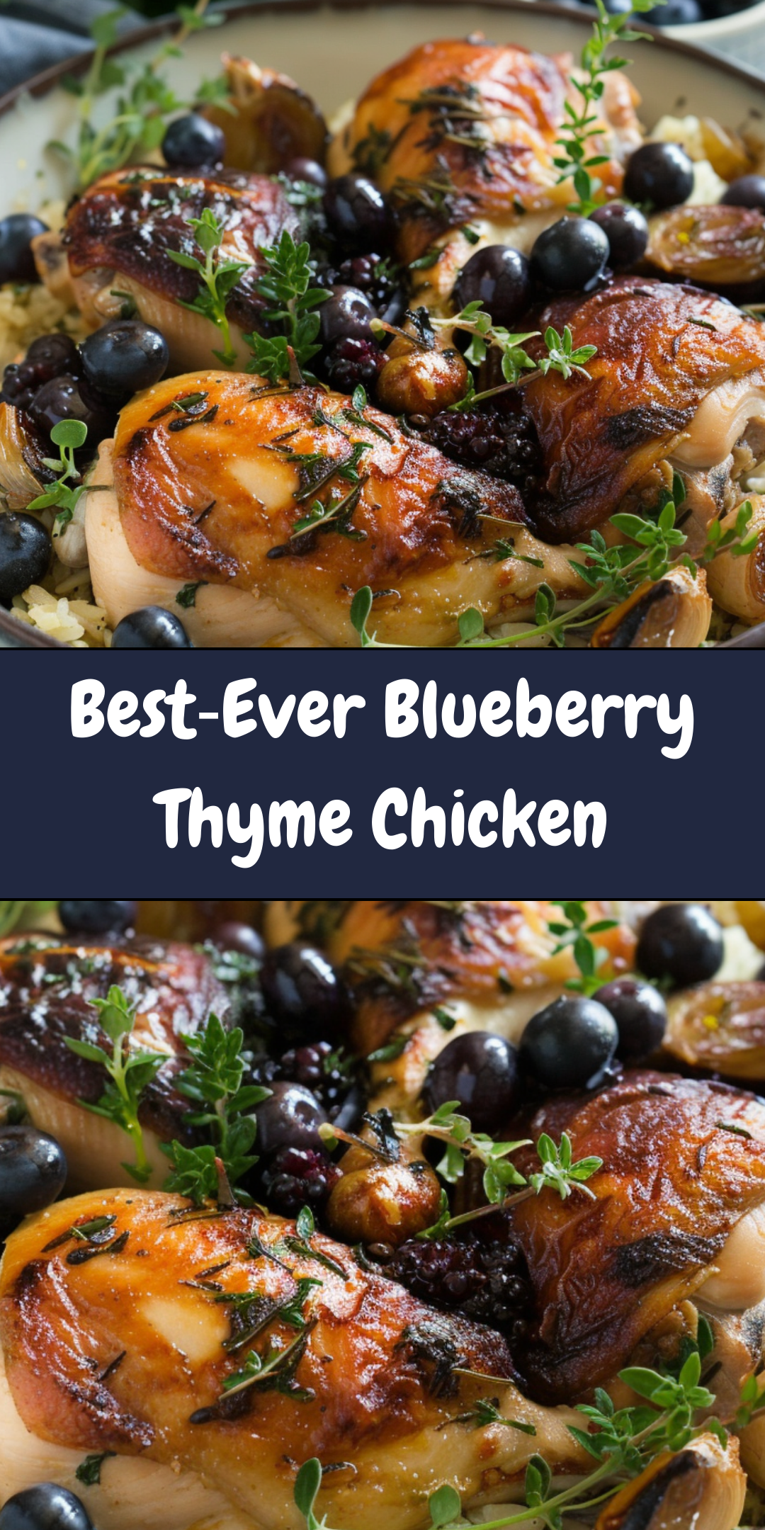 Best‑Ever Blueberry Thyme Chicken | Cheryl's Cooking