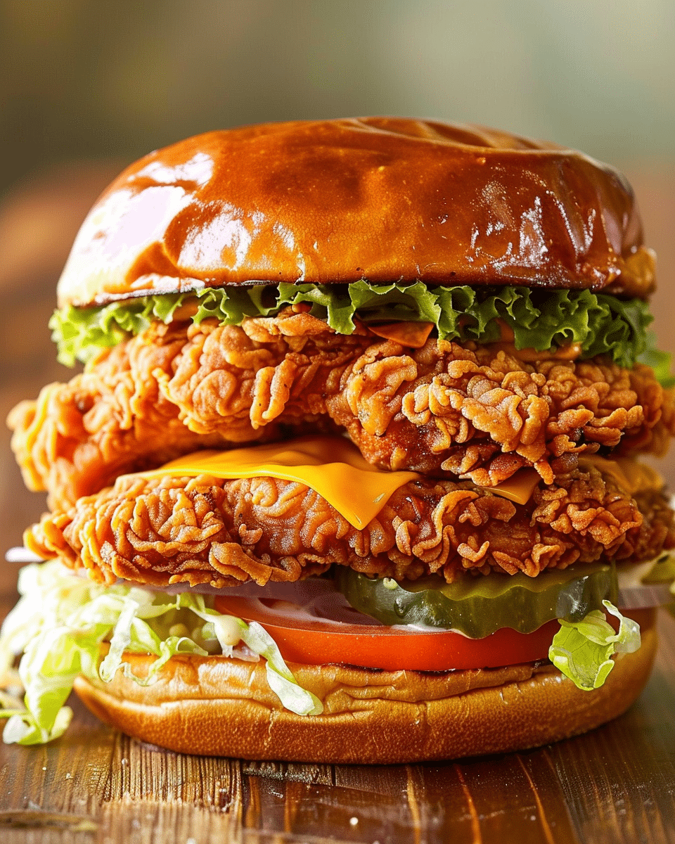 Classic Crispy Fried Chicken Sandwich | Cheryl's Cooking