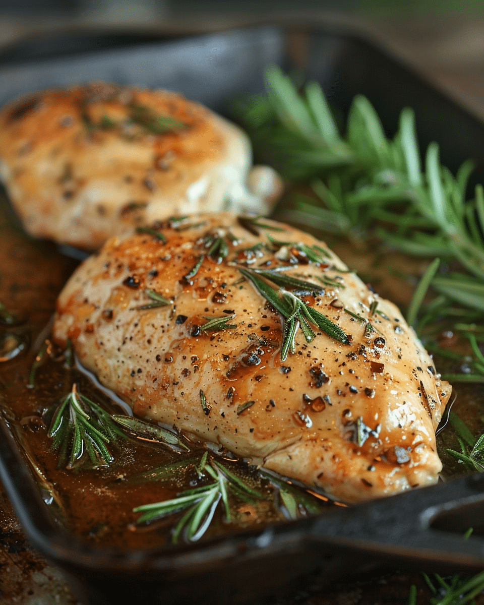 Delicious Rosemary Dijon Chicken | Cheryl's Cooking