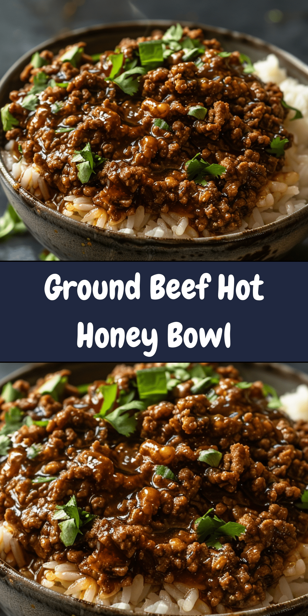Ground Beef Hot Honey Bowl | Cheryl's Cooking