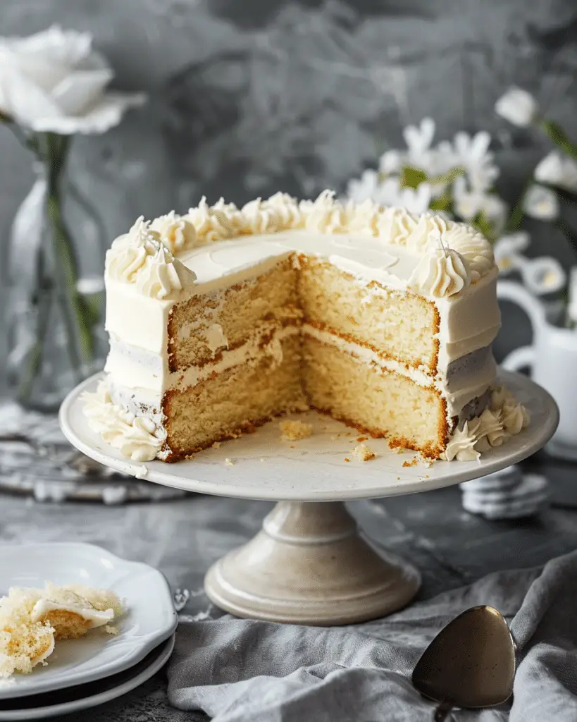 Oil-Based Vanilla Cake | Cheryl's Cooking