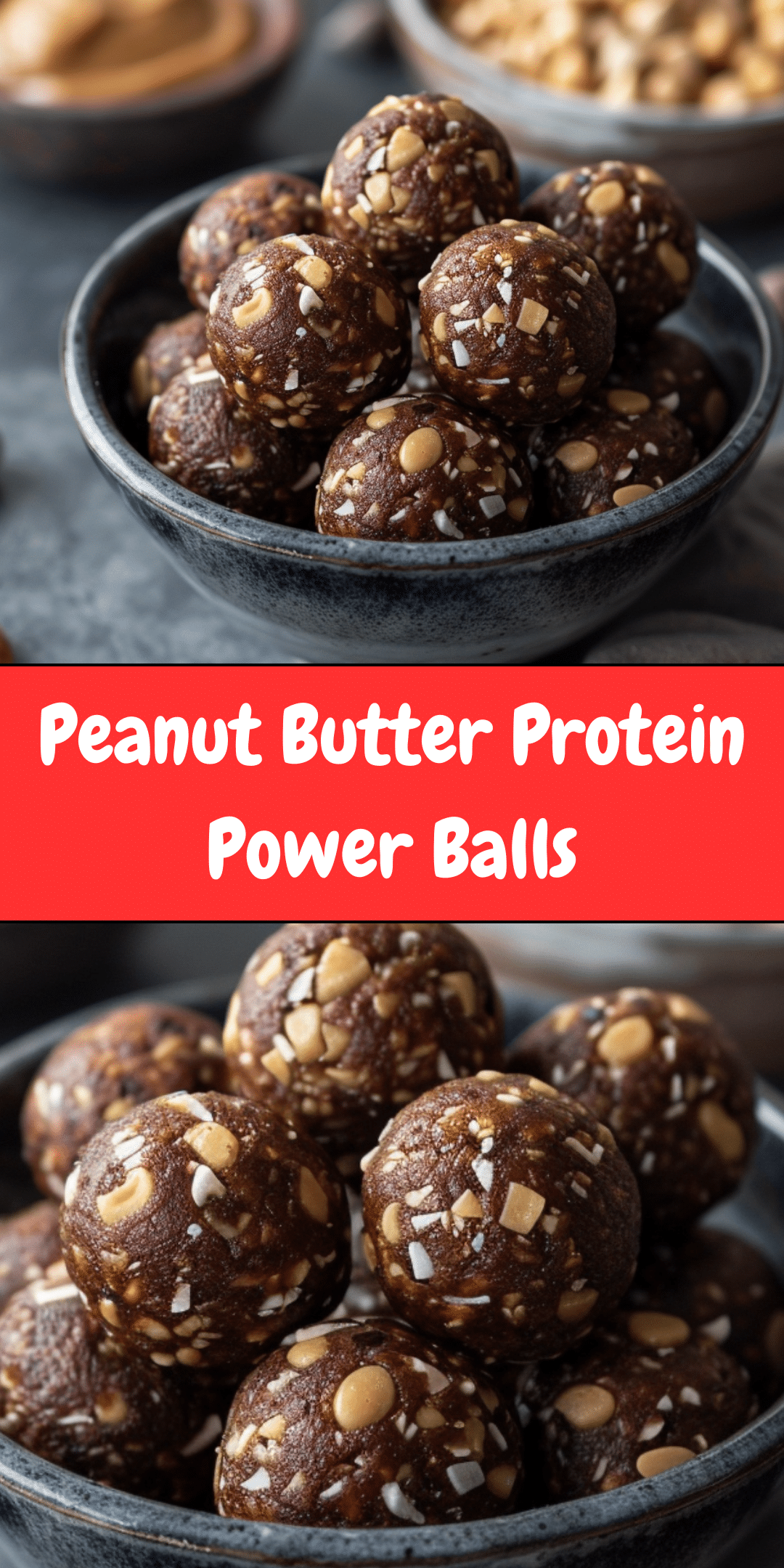 Peanut Butter Protein Power Balls | Cheryl's Cooking