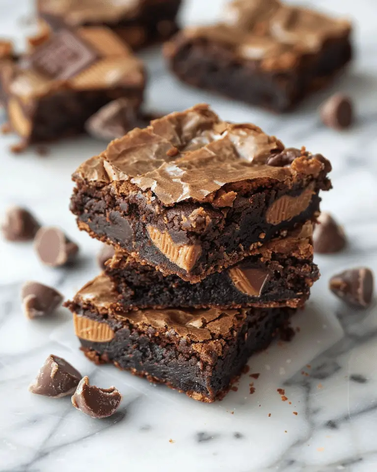 Reese’s Peanut Butter Cup Brownies | Cheryl's Cooking