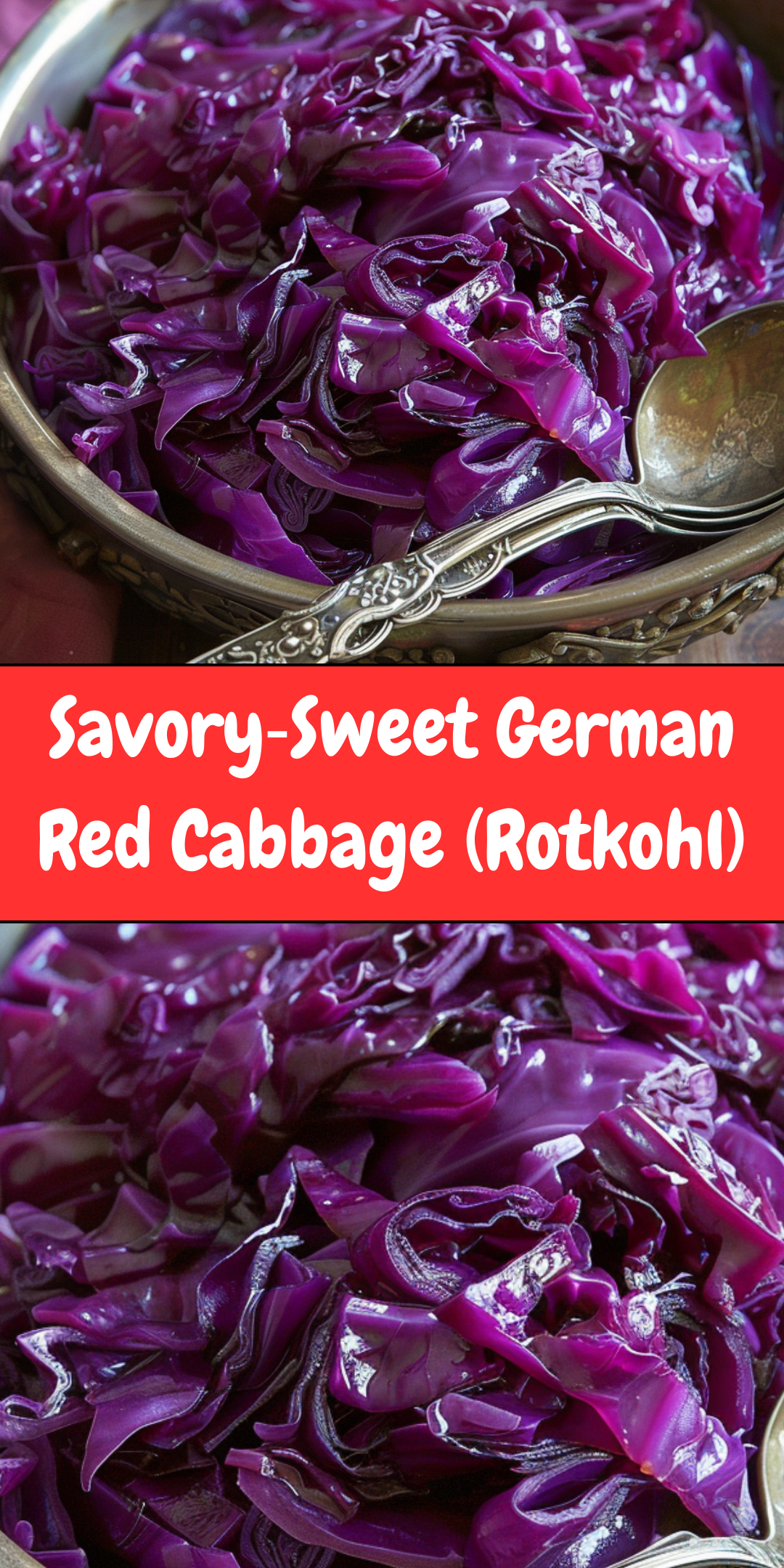 Savory‑Sweet German Red Cabbage (Rotkohl) | Cheryl's Cooking