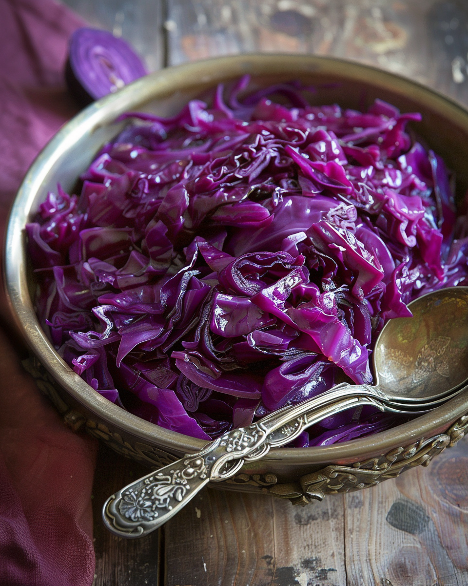 Savory‑Sweet German Red Cabbage (Rotkohl) | Cheryl's Cooking