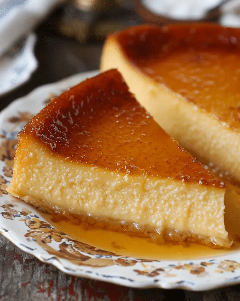 French Antilles Coconut Flan (Flan Coco) | Cheryl's Cooking