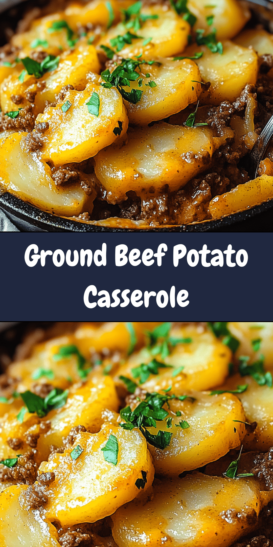 Ground Beef Potato Casserole | Cheryl's Cooking