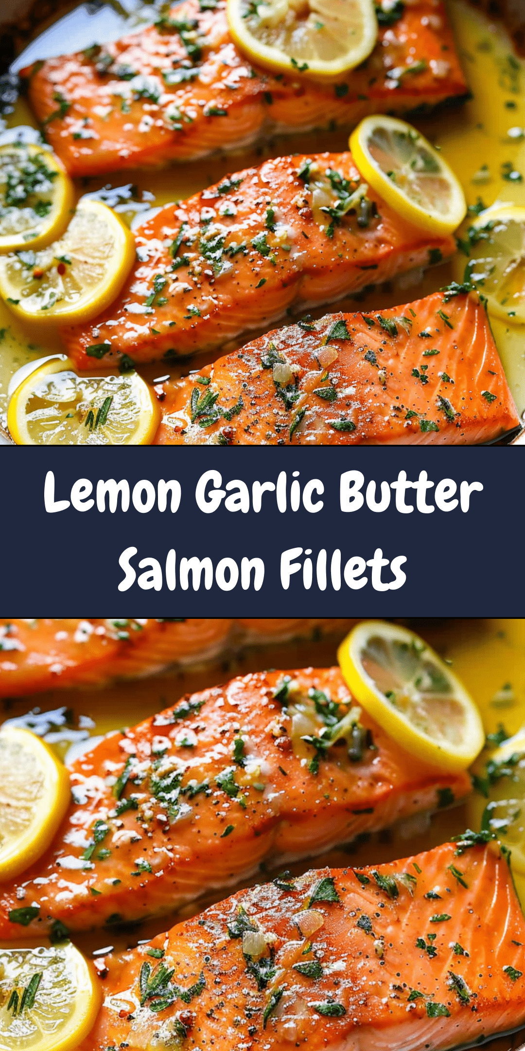 Lemon Garlic Butter Salmon Fillets | Cheryl's Cooking