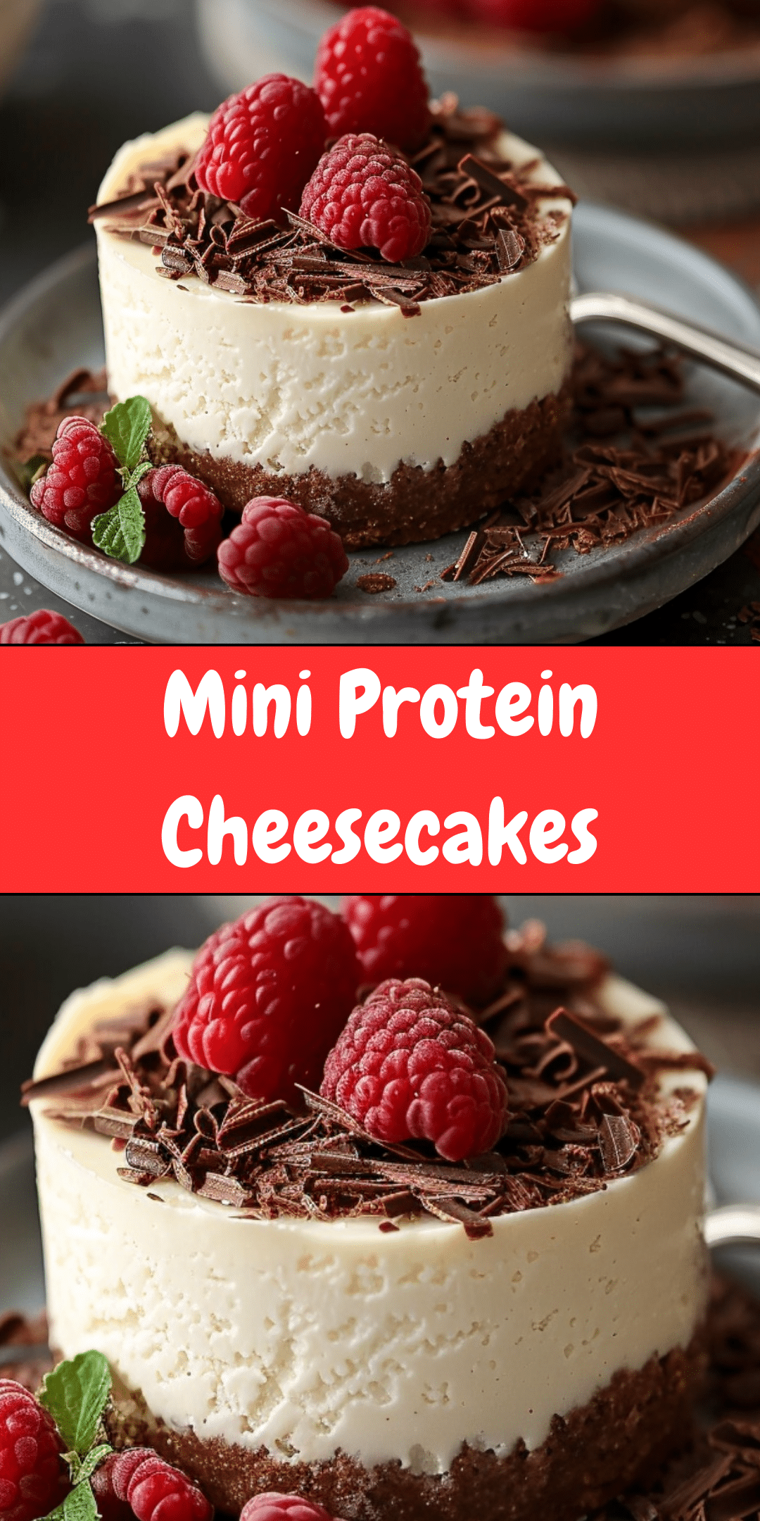 Mini Protein Cheesecakes | Cheryl's Cooking