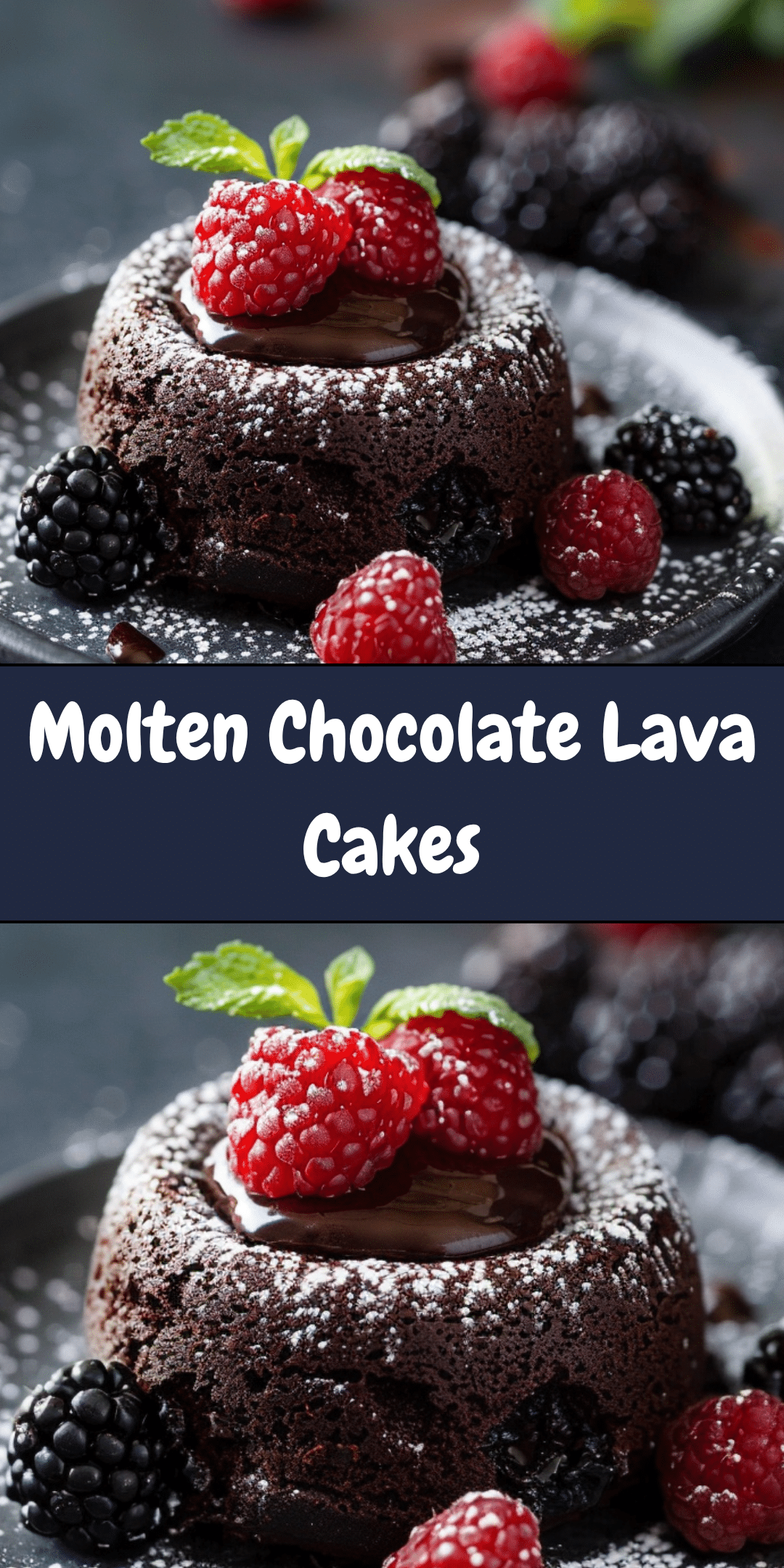 Molten Chocolate Lava Cakes | Cheryl's Cooking