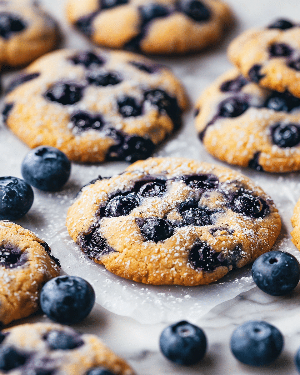 Blueberry Cookies | Cheryl's Cooking